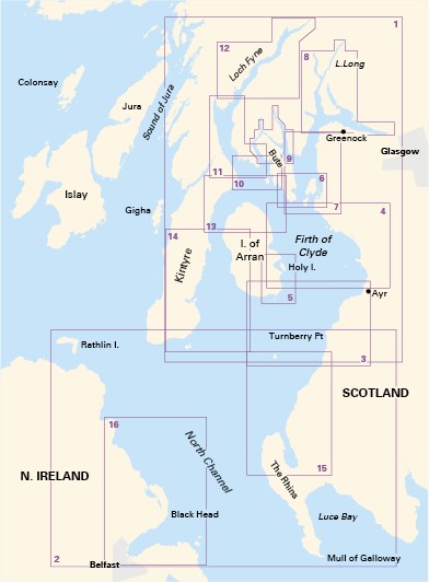 Firth of Clyde Chart Pack | Kildale Marine