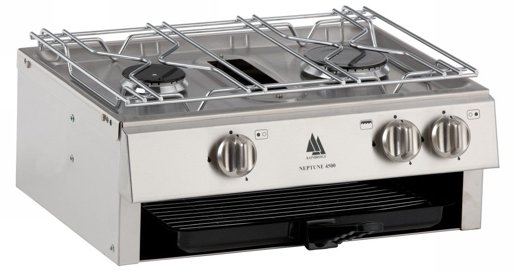 Neptune Hob 4500 2 Hob Burner with Grill | Kildale Marine